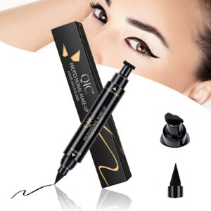 dekrion winged eyeliner stamp, eyeliner liquid liner, black eyeliner waterproof eyeliner long-lasting liquid eyeliner & smudgeproof makeup eyeliner