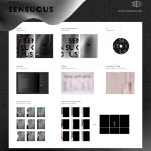 Kakao M SF9 - Sensuous [Random ver.] (5th Mini Album) CD+Booklet+Photocards