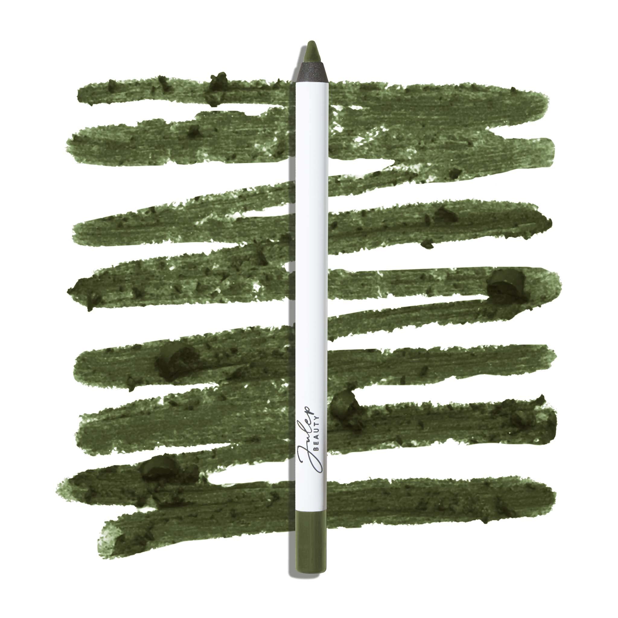 Julep When Pencil Met Gel Sharpenable Multi-Use Longwear Eyeliner Pencil - Camo Green Matte - Transfer-Proof - High Performance Liner