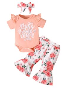 baby girl miss onederful 1st birthday outfit infant first birthday outfit (pink,6-12 months)