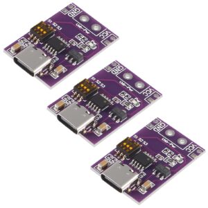 3pcs type-c qc afc pd2.0 pd3.0 to dc fast charge decoy trigger polling detector usb-pd notebook power supply change board module support 5v 9v 12v 15v 20v fixed voltage output