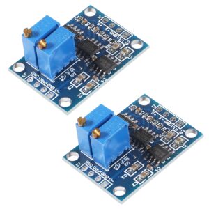 aitiao 2pcs microvolt voltage amplifier module ad620 instrumentation amplifier module signal amplifier module dc 3-12v high precision