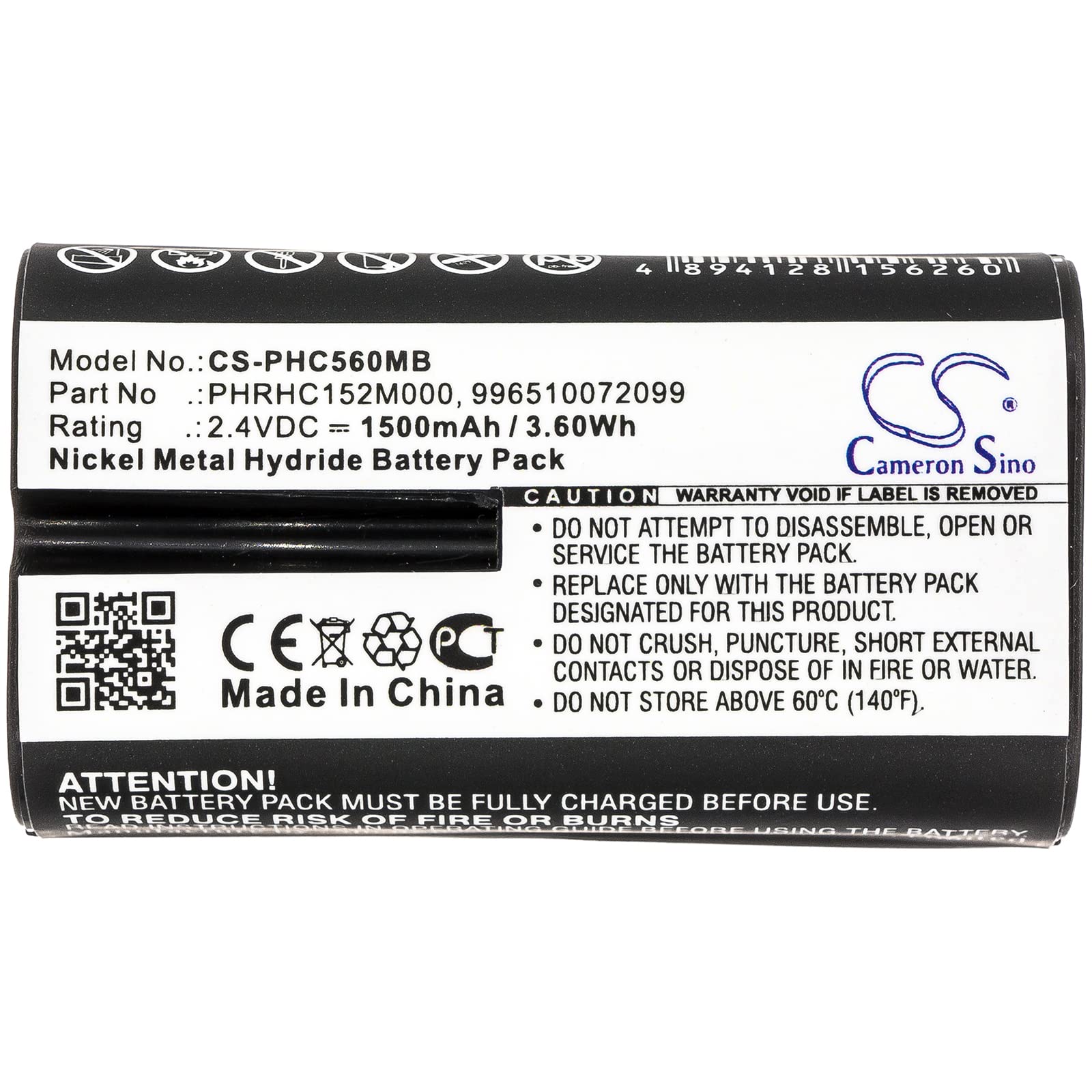 Battery Replacement for Philips Avent SCD720/86 Avent SCD730/86 Avent SCD560/10 SCD570-H Avent CD570/10 Compatible PHRHC152M000 996510072099