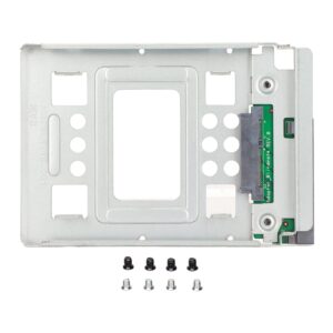 2.5" SSD to 3.5" SATA Hard Drive Tray Compatible with All 3.5in SATA/SAS Drive, 2.5in SSD to 3.5in SATA Hard Drive Caddy for Computer PC, Good Heat Dissipation, Hot Swap