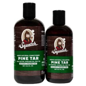 dr. squatch pine tar hair care kit