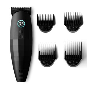 bevel professional hair clippers & beard trimmer for men, barber supplies, cordless hair clippers, hair trimmer for men, 4 hour rechargeable battery, black