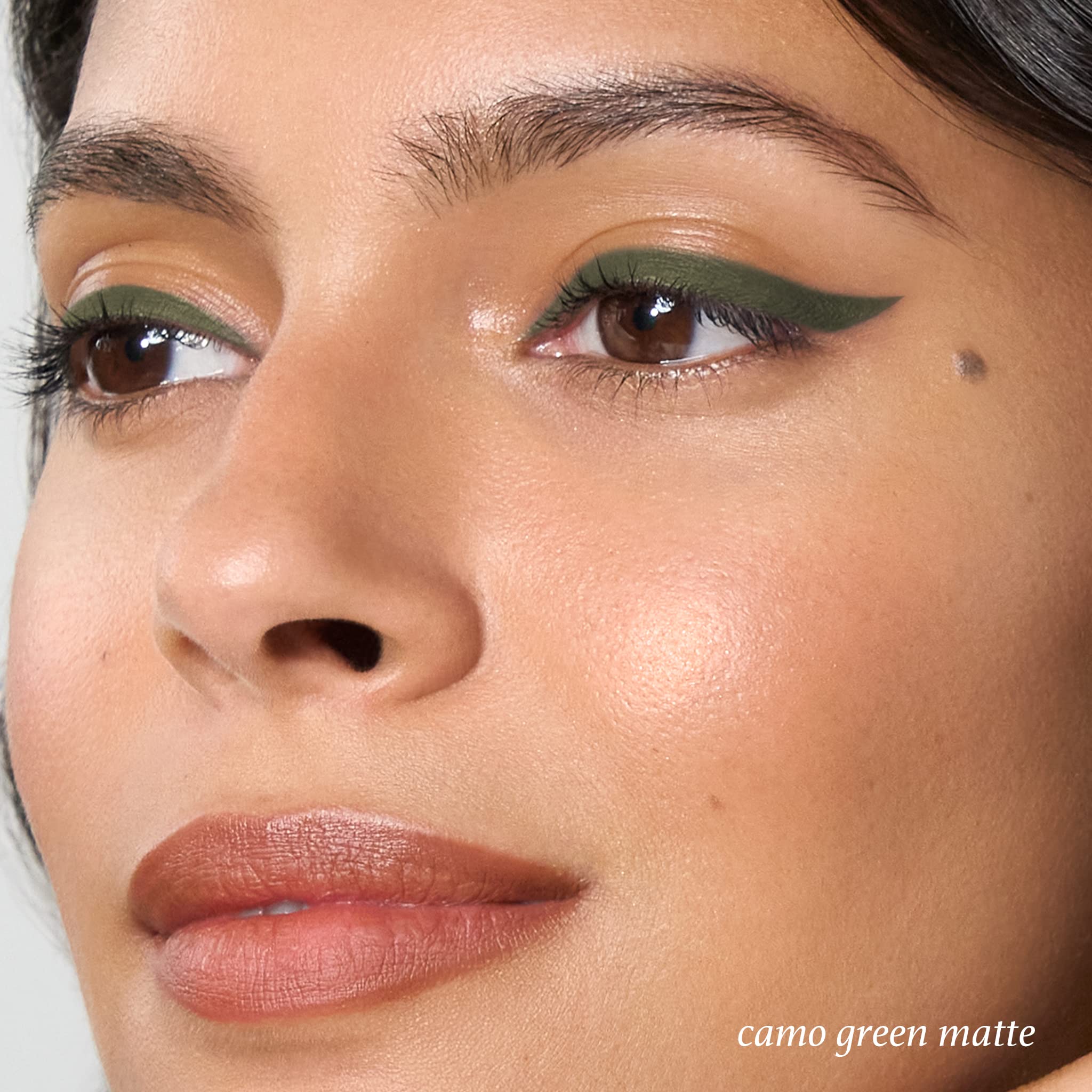 Julep When Pencil Met Gel Sharpenable Multi-Use Longwear Eyeliner Pencil - Camo Green Matte - Transfer-Proof - High Performance Liner