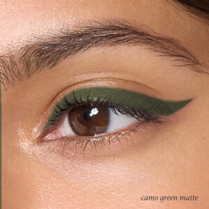 Julep When Pencil Met Gel Sharpenable Multi-Use Longwear Eyeliner Pencil - Camo Green Matte - Transfer-Proof - High Performance Liner