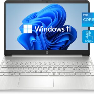 HP 2022 Pavilion Laptop, 15.6" FHD IPS Touchscreen Display, Intel 11th Gen 4-Core i5-1135G7 Processor, 32GB DDR4 RAM 1TB PCle SSD, Intel Iris Xe Graphics, Webcam, HDMI, Windows 11 Home, Silver