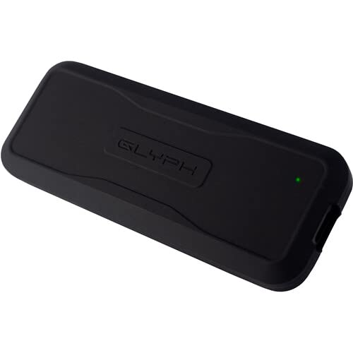 Glyph Atom EV SSD, USB-C (3.2, Gen 2), USB 3.0, Compatible with Thunderbolt 3 (4TB)