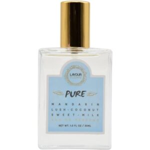 cyoidai layour fusion pure mandarin lush, coconut, sweet milk, eau de parfume 1.0 oz (pack of 2)