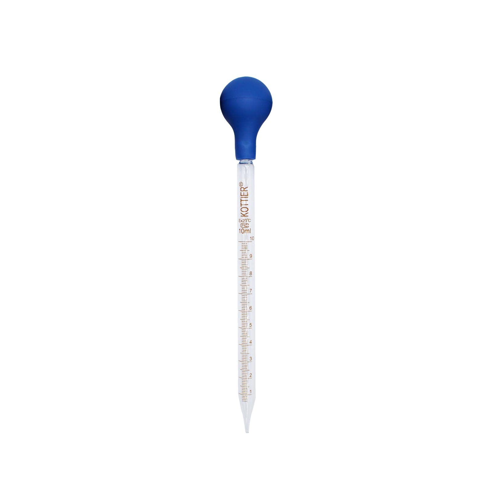 6PCS 10ml Glass Graduated Droppers Lab Pipettes Dropper Glass Liquid Pipette with Big Rubber Caps 2 PCS 20 cm Glass Stir Rod and 2 PCS Washing Brush Transfer for Liquid Essential Oil