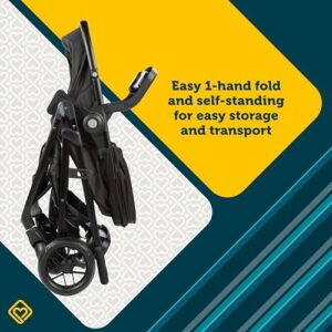 Safety 1st Grow and Go Flex 8-in-1 Car Seat Stroller Combo, Baby Stroller Travel Systems for Infants 4-30 lbs, Stroller and Carseat Combo Set, Forest Tide