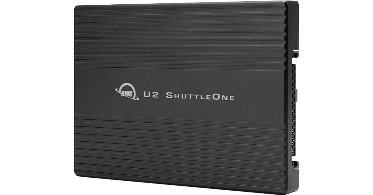 OWC U2 Shuttleone NVMe M.2 to 2.5-inch U.2 SSD Adapter