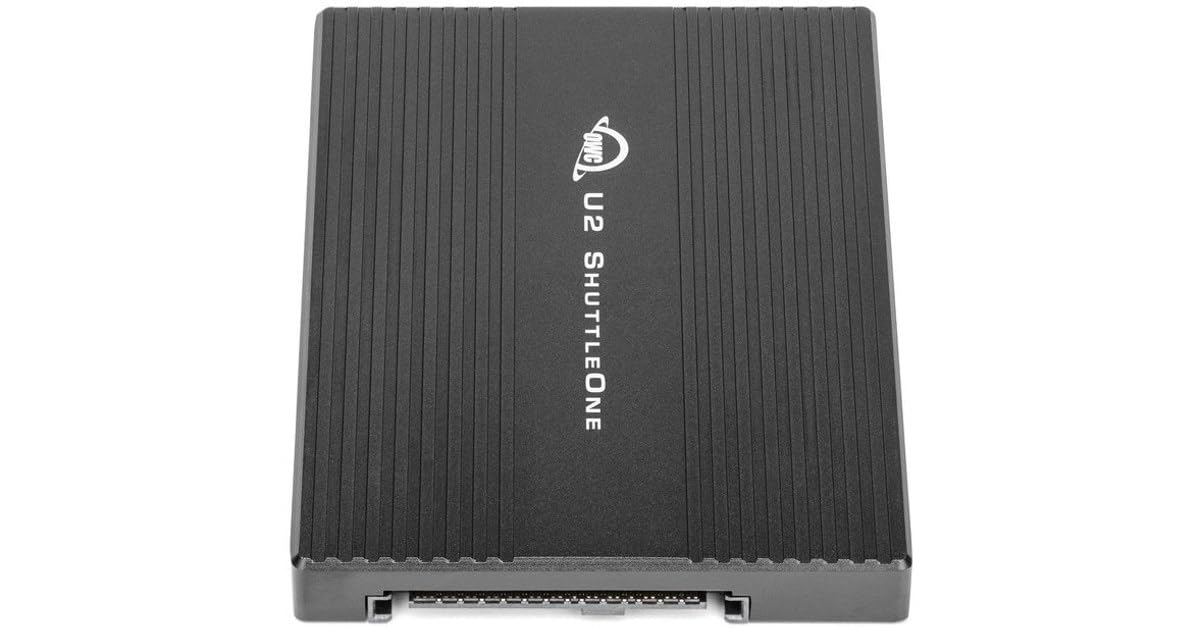 OWC U2 Shuttleone NVMe M.2 to 2.5-inch U.2 SSD Adapter