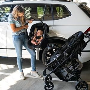 Safety 1st Grow and Go Flex 8-in-1 Car Seat Stroller Combo, Baby Stroller Travel Systems for Infants 4-30 lbs, Stroller and Carseat Combo Set, Forest Tide