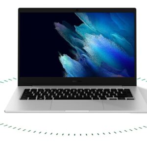 SAMSUNG NP340XLA-KA6US 14" 64GB Galaxy Book Go with Snapdragon - Silver (2022)