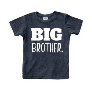 big brother shirt for toddler promoted to best big brother announcement baby boys (charcoal black, 18 months)