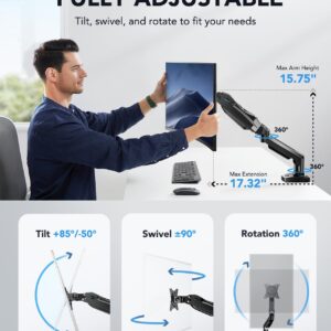 HUANUO Single Monitor Mount 32 & 35 Inch