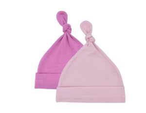 organic baby hat for boys/girls/newborns/infant hospital hat (pink/rose)