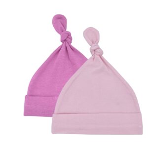 Organic Baby Hat for Boys/Girls/Newborns/Infant Hospital Hat (Pink/Rose)