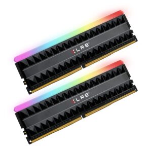 PNY XLR8 Gaming REV RGB 32GB (2x16GB) DDR4 3600MHz (PC4-28800) CL18 1.35V Dual Channel Desktop (DIMM) Memory – MD32GK2D4360018X2RGB