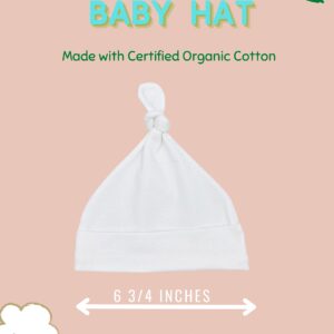 Organic Baby Hat for Boys/Girls/Newborns/Infant Hospital Hat (Pink/Rose)