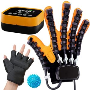 rehabilitation robot gloves upgrade stroke hand therapy equipment, automatic hand trainer gloves with usb chargeable