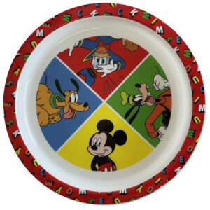 5 Piece Dinnerware Sets featuring Mickey and Minnie Mouse (Mickey)