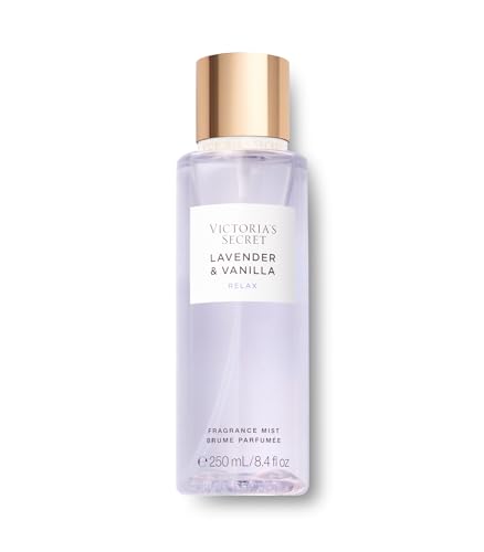 Victoria's Secret Lavender Vanilla Body Mist, Body Spray for Women (8.4 oz)