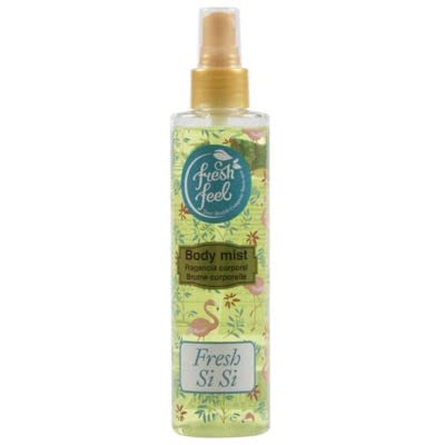 Fresh Feel Body Mist Fresh Sisi 200ml - Light and refreshing body fragrance. Spritz it on after bathing or showering. Top up throughout the day.