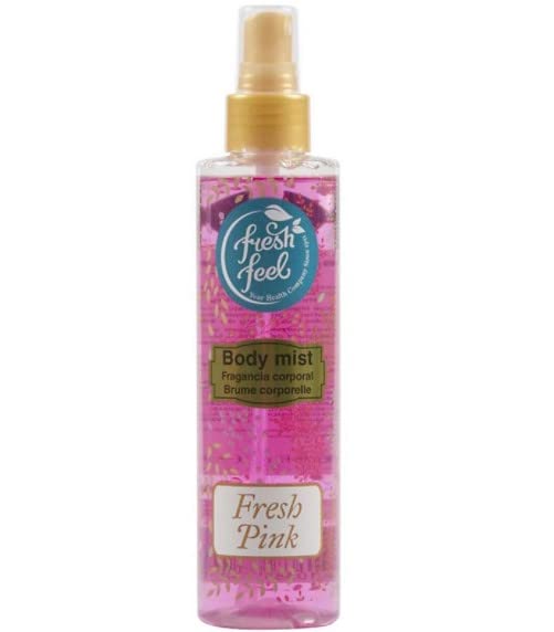 Fresh Feel Body Mist Fresh Pink 200ml - Light and refreshing body fragrance. Spritz it on after bathing or showering. Top up throughout the day.