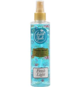 fresh feel body mist fresh light 200ml - light and refreshing body fragrance. spritz it on after bathing or showering. top up throughout the day.