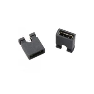 100PCS 2.54mm Black Jumper Caps Standard Circuit Board Jumper Cap Shunts Short Circuit Connection Pin Blocks