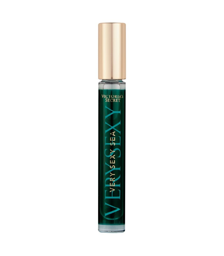 Victoria's Secret Very Sexy Sea Eau de Parfum Rollerball, Notes of Italian Bergamot, Neroli Blossom & Sundrenched Cedar, Travel Size Mini Perfumes for Women (0.23 oz)