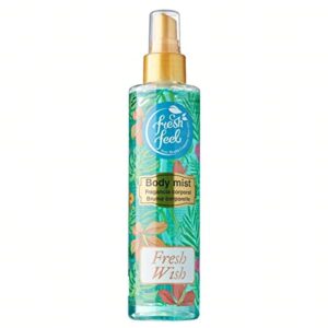 fresh feel body mist fresh wish 200ml - light and refreshing body fragrance. spritz it on after bathing or showering. top up throughout the day.