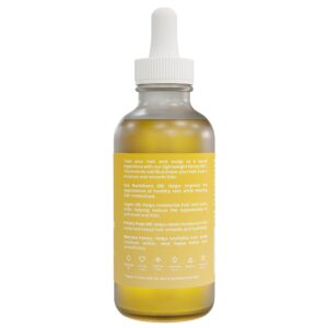 Hair Serum for Frizzy and Damaged Hair and Hair Growth - Anti Frizz Serum and Nourishing Hair Elixir - Heat Protectant for Dry and Damaged Hair - Hair Oil for Curly Frizzy Hair (4oz)