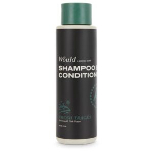 would men's 2-in-1 shampoo & conditioner - 16 oz, dual action, oakmoss & pink pepper scent