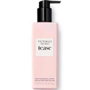 Victoria's Secret Fragrance Lotion, Tease Body Lotion for Women, Notes of White Gardenia, Anjou Pear, Black Vanilla, Tease Collection (8.4 oz)