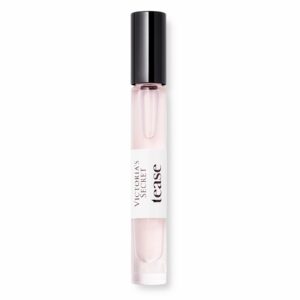 Victoria's Secret Tease Eau de Parfum Rollerball, Notes of White Gardenia, Anjou Pear & Black Vanilla, Travel Size Mini Perfumes for Women (0.23 oz)