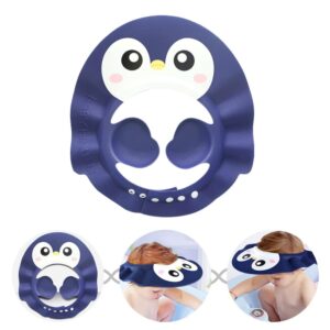 Toyvian Shampoo Shower Shampoo Cap Safety Bath Visor Cap Funny Bathing Hat Wash Hair Shield Cap for Girls and Boys Waterless Shampoo