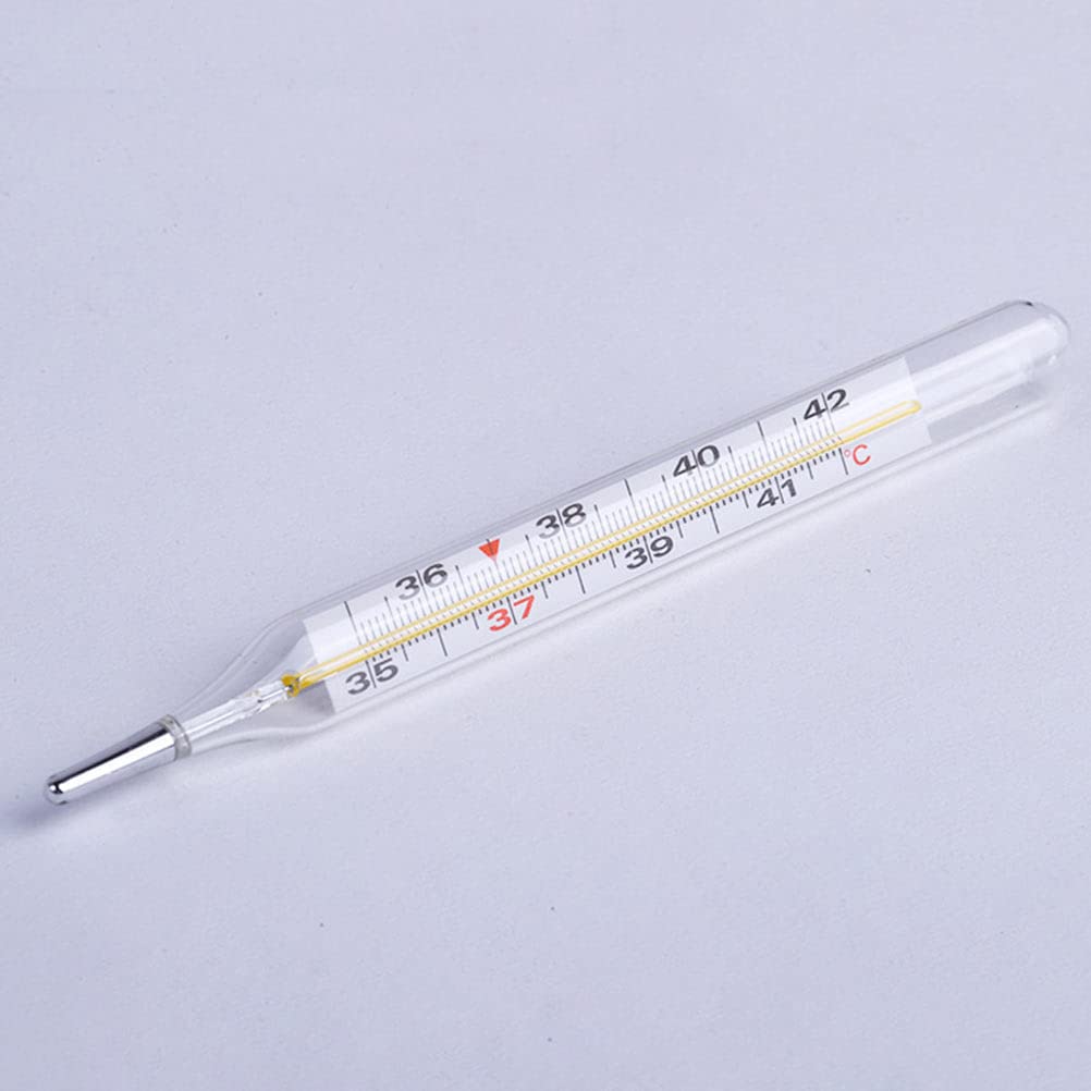 Healifty 2Pcs Mercury General Use Temperature Testing Tools