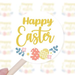 somebunny is going to 240 piece easter stickers,cute business envelopes stickers for handmade goods/small business packages,easter theme small shop business stickers for envelopes seals