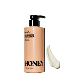 victoria's secret pink honey nourishing body lotion with pure honey