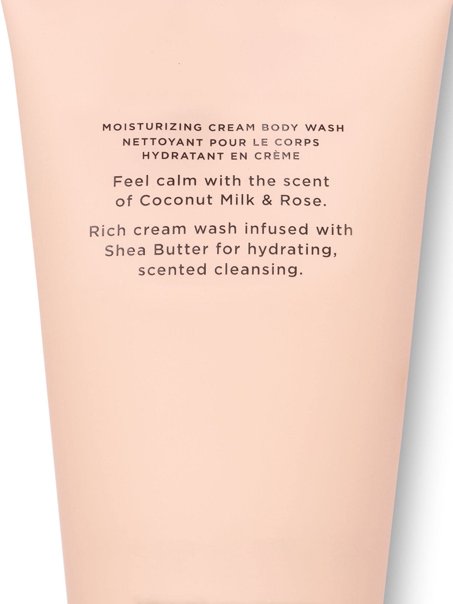 Victoria's Secret Coconut Milk & Rose Cream Body Wash with Shea Butter