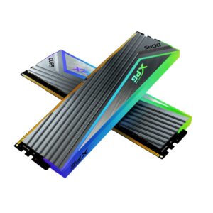 ADATA XPG Caster RGB DDR5 6400MHz 32GB (2x16GB) CL40-40-40 PCS-51200 UDIMM 288-Pins Desktop SDRAM Memory RAM Kit (AX5U6400C4016G-DCCARGY)