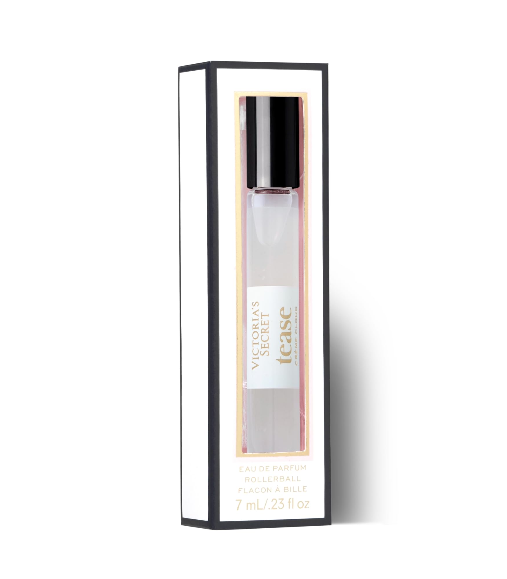 Victoria's Secret Tease Crème Cloud Eau de Parfum Rollerball, Notes of Vanilla Meringue, Santal Flower & Sheer Amber, Travel Size Mini Perfumes for Women (0.23 oz)