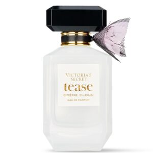 Victoria's Secret Tease Crème Cloud Eau de Parfum, Notes of Vanilla Meringue, Santal Flower & Sheer Amber, Perfumes for Women (3.4 oz)