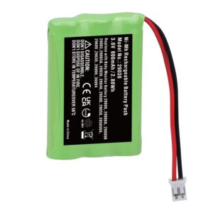 PowerTrust 3.6V 800mAh 29030 Ni-MH Battery for Summer Infant Baby Monitor 29000,29000A.29000B 29003,29003A,29030,29040,29500 28650,285650A 29600,29630,29890,36004