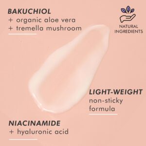 Bakuchiol Face Serum - USA Made with Natural & Organic Ingredients, Plant Based Retinol Alternative for Sensitive Skin, Smoothes Wrinkles & Fine Lines, Anti Aging Serum for Face, Skin Care Serum